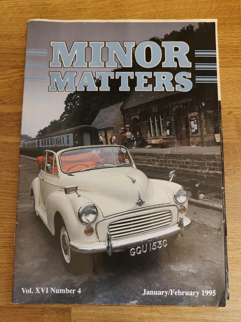 MAGAZINE - MORRIS Minor Matters Magazine January /February 1995 British ...