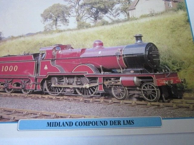EISENBAHN FAKTEN 6 Großbritannien Midland Compound der LMS 1902 EUR 3 ...