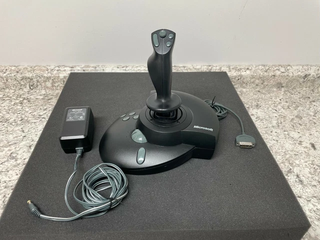 MICROSOFT SIDEWINDER FORCE Feedback Pro - Joystick Controller - AC ...