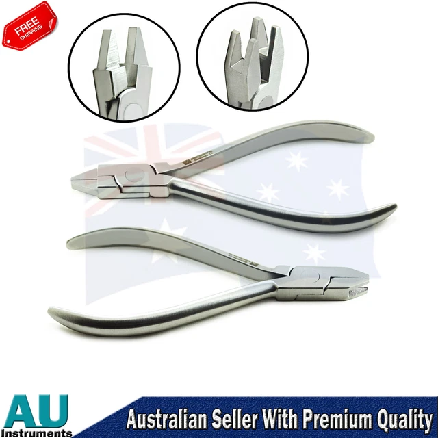Orthodontic Wire Bending Archwire Tooth Braces Forming Loop Pliers Lab 34 99 Picclick Au