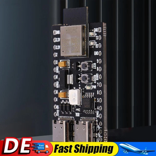 CARTE DE DÉVELOPPEMENT ESP32/ESP32-S3/ESP32-C3 double type C (ESP32-C3) chaude EUR 6,84 ...