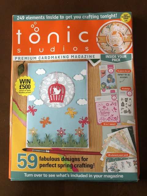 NEW - TONIC Studios - Cardmaking Box Magazine - Vol 16 - With Stamps ...