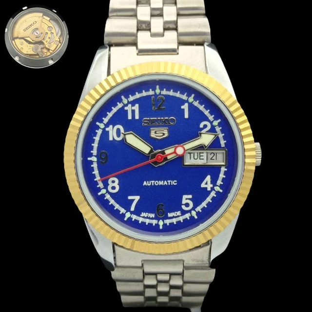 VINTAGE SEIKO TRANSPARENT BACK JAPAN MENS AUTOMATIC WATCH 575a-a304825 ...