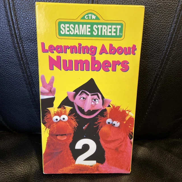 SESAME STREET - Learning About Numbers VHS 1996 £3.91 - PicClick UK