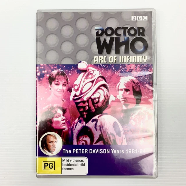 DOCTOR WHO ARC Of Infinity DVD BBC Peter Davison 1981-84 PAL Region 4 ...