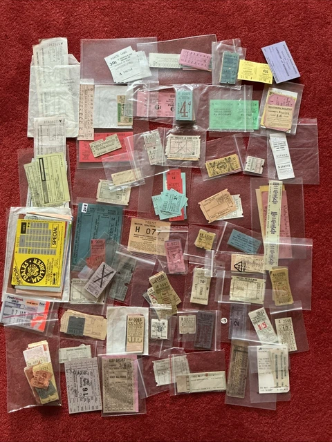 JOB LOT OF Bus Tickets £10.78 - PicClick UK