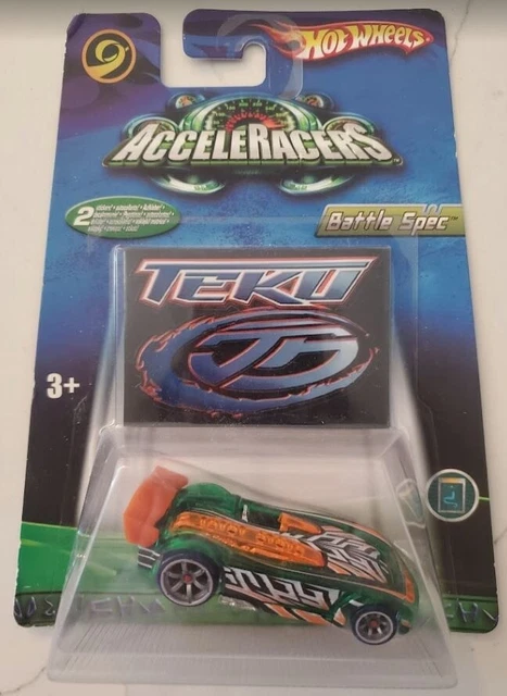 HOT WHEELS ACCELERACERS Teku Battle Spec Green Car Brand NEW! £167.13 ...