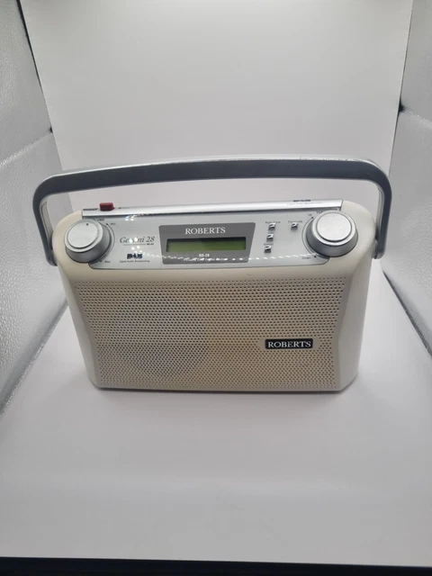 ROBERTS RADIO FM RDS/DAB Digital Radio Gemini 28 RD-28 with Power Lead ...