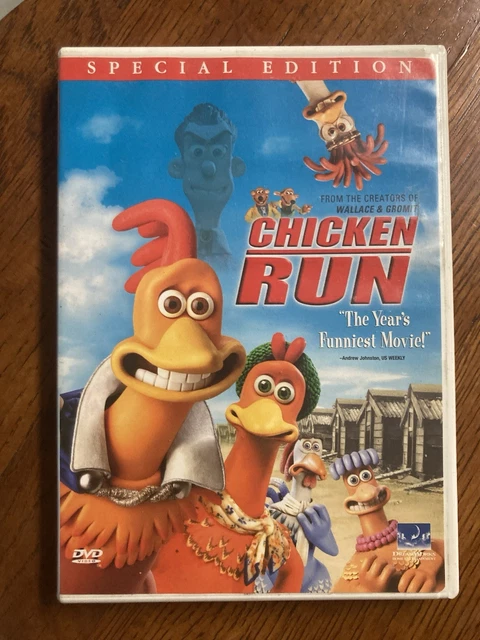 CHICKEN RUN SPECIAL Edition DVD - 2000 - Very Good - W/Manual $7.40 ...