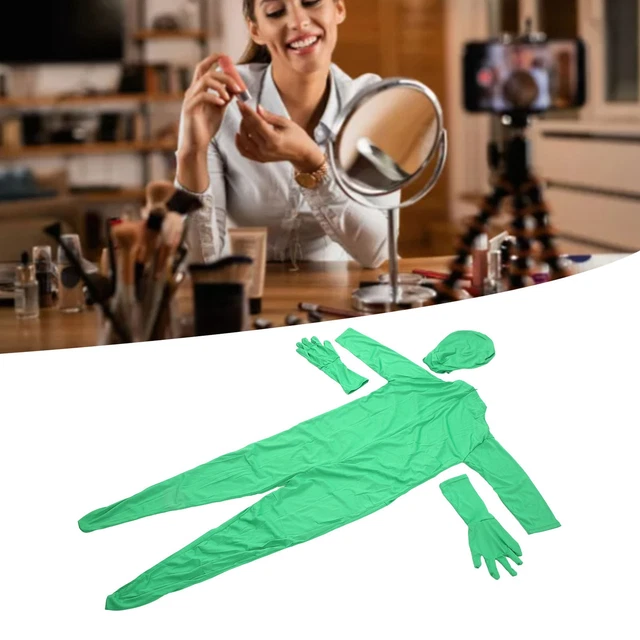 GREEN SCREEN BODYSUIT Body Suit Full Body Split Design For Photography ...