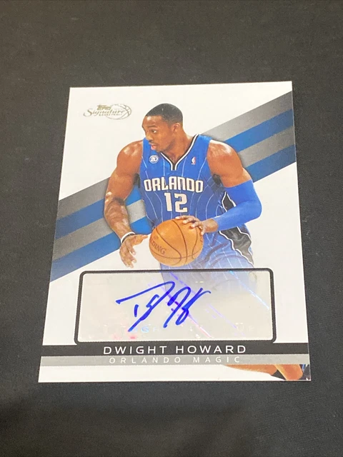 AUTOGRAPHE AUTOMATIQUE DWIGHT Howard 2009 Topps Signature #1993/2499 ...