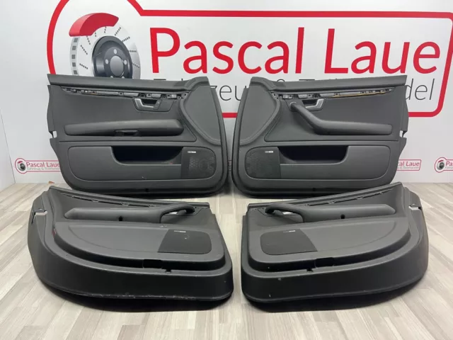 Audi A4 B7 8e Les Panneaux De Porte Carton Capot Avant Et Dos Noir Bose