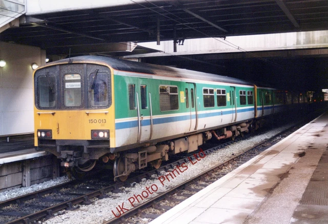 RAILWAY PHOTO 6X4 Class 150 DMU 150013 at Birmingham New St Jan 1994 £1 ...