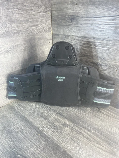 ASPEN VISTA TLSO Lower Spine Lumbar Back Brace Adjustable One Size Fit ...