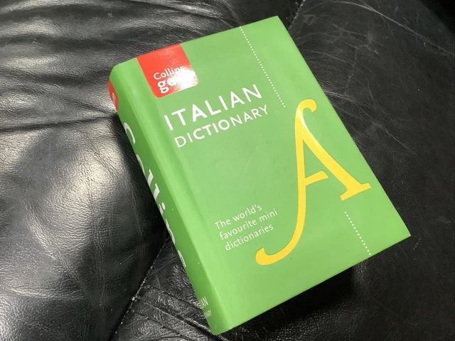 COLLINS ITALIAN GEM 🇮🇹Dictionary 📕2016. £4.99 - PicClick UK