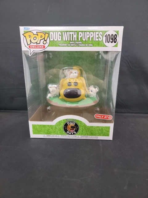 FUNKO POP! DELUXE Disney PIXAR Up Dug with Puppies #1098 New $19.99 ...
