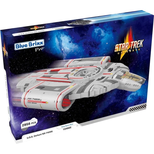 BLUEBRIXX PRO 104965 STAR TREK USS Defiant NX-74205 - 2443 Teile ...