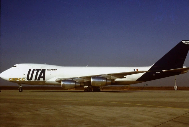 AIRCRAFT SLIDE - China Airlines Cargo Boeing 747 B-198 @ HKG - ORIGINAL ...