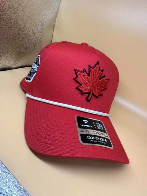 CANADA FANATICS 2025 4 Nations Face-Off Pinch Front A-Frame Adjustable ...
