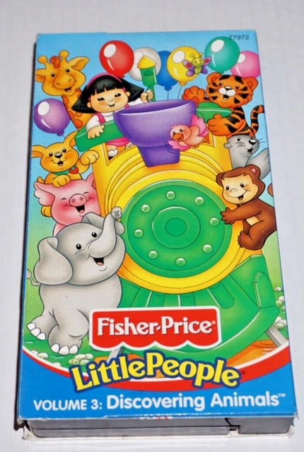 FISHER-PRICE LITTLE PEOPLE Volume 3 Discovering Animals VHS 2002 Video ... FISHER-PRICE LITTLE PEOPLE Volume 3 Discovering Animals VHS 2002 Video ...