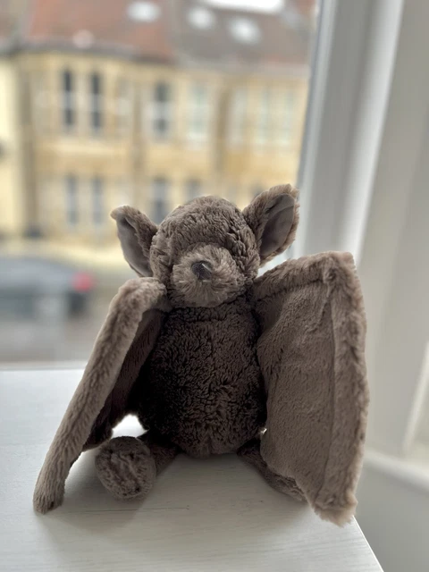 JELLYCAT RETIRED SMALL Bashful Bat soft toy plush (rare) £45.00 ...