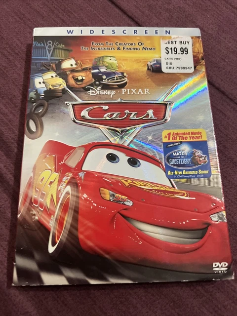 CARS WIDESCREEN Edition Walt Disney Pixar Owen Wilson Larry the Cable ...