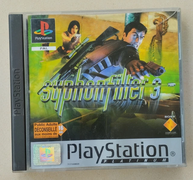 PLAYSTATION 1 PS1 - Syphon Filter 3 complet EUR 9,00 - PicClick FR