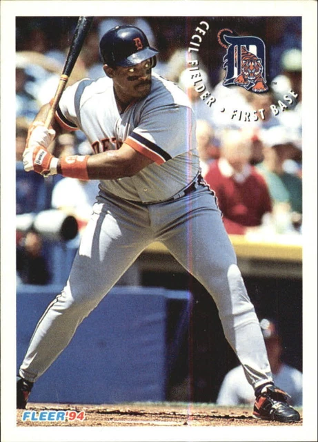 CARTE DE BASEBALL Fleer Sunoco 1994 #10 Cecil Fielder EUR 1,87 ...