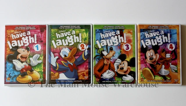 DISNEY CLASSIC MICKEY Donald Goofy Cartoons Have a Laugh Series Volume ...