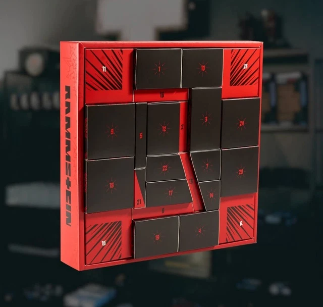 🔴 RAMMSTEIN ADVENTSKALENDER 2025 🔴 EUR 320,00 - PicClick DE
