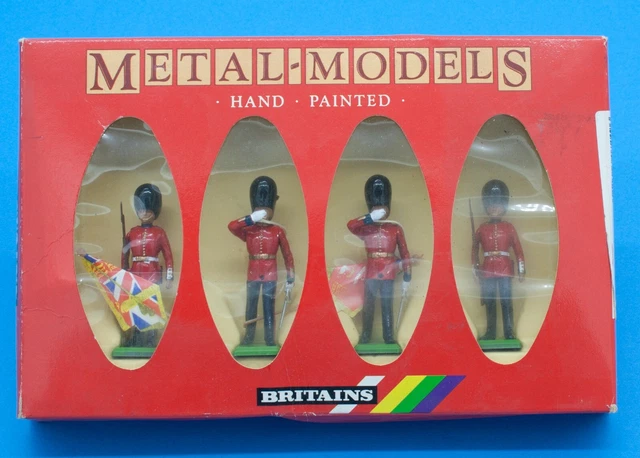BRITAINS MODEL SOLDIERS. Hand Painted Metal-Models Series. Queens ...