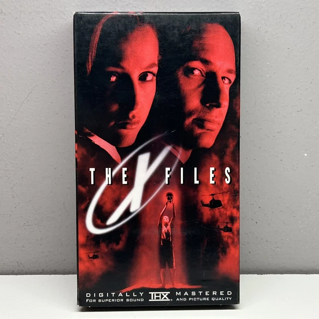 THE X-FILES MOVIE VHS 1998 Video Tape THX VTG 20th Century Fox Case ...