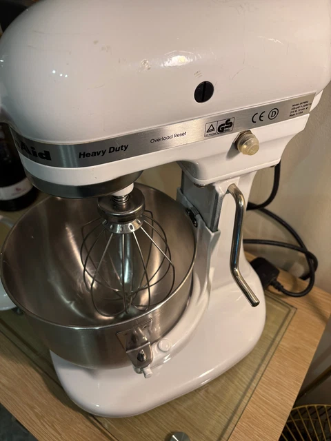 **KITCHENAID 5KPM5 4.8L Stand Mixer, Heavy Duty Bowl Lift -White, Good ...