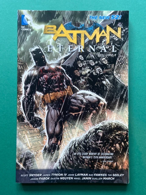 BATMAN ETERNAL VOL 1 TPB VF/NM (DC 2014) 1st Print Graphic Novel Scott ...