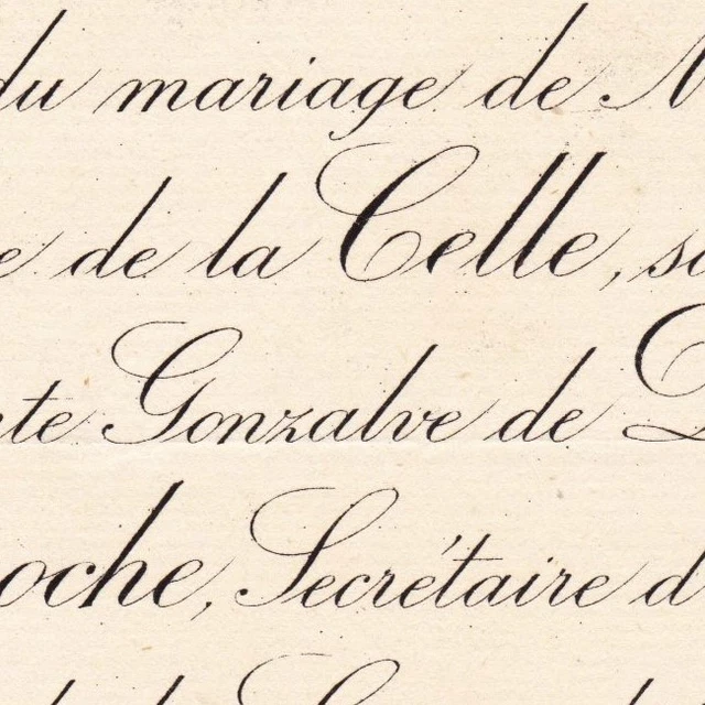 MARIE CHARLOTTE MADELEINE De La Celle Paris 1887 De Diesbach De ...