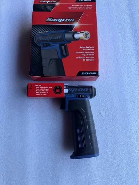 NEW SNAP-ON TORCH300MB Butane Gas Torch Heatgun Blue $136.49 - PicClick CA