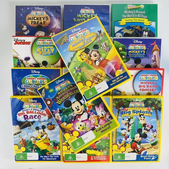 DISNEY MICKEY MOUSE Clubhouse DVD Bundle. (14 DVDs) Region 4. FREE ...