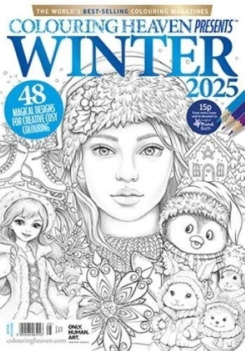 COLOURING HEAVEN PRESENTS Magazine Issue 25 Winter 2025 £15.77 ...