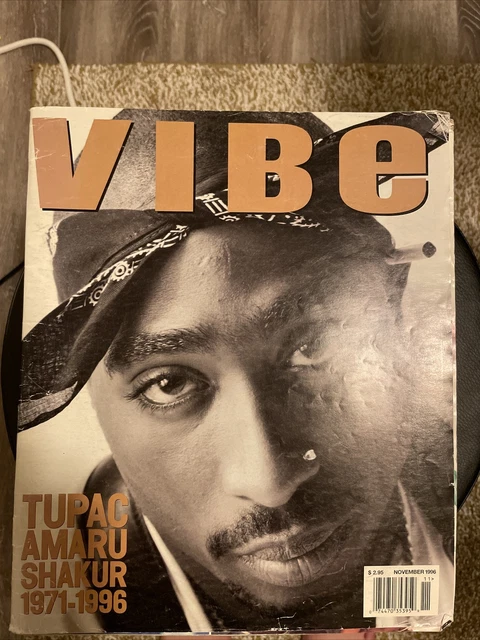 VIBE MAGAZINE TUPAC Shakur memorial tribute Nov 1996 £79.35 - PicClick UK