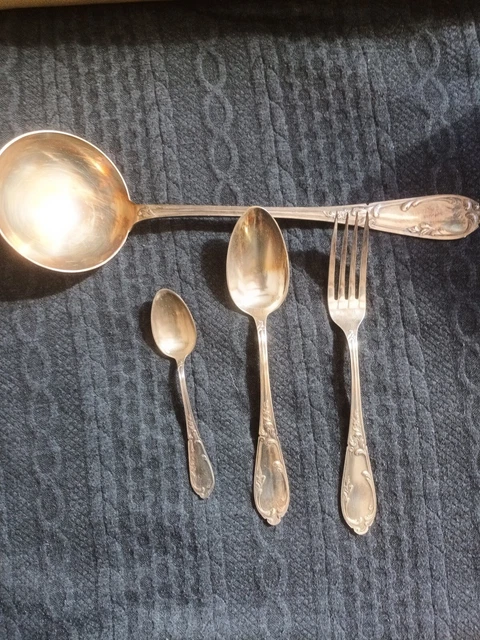 MÉNAGÈRE SFAM 37 Pièces Métal Alliage Blanc 100 Grs EUR 60,00 - PicClick FR