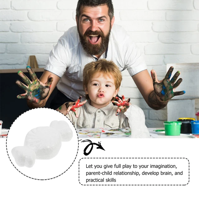 12 PCS CANDY Decorations White Foams Plastic Ornaments for Crafts $20. ...