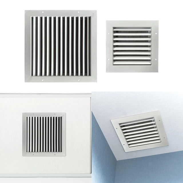 LINEAR BAR GRILLES Air Vent Grille Modern Ceiling Grille Square Air ...
