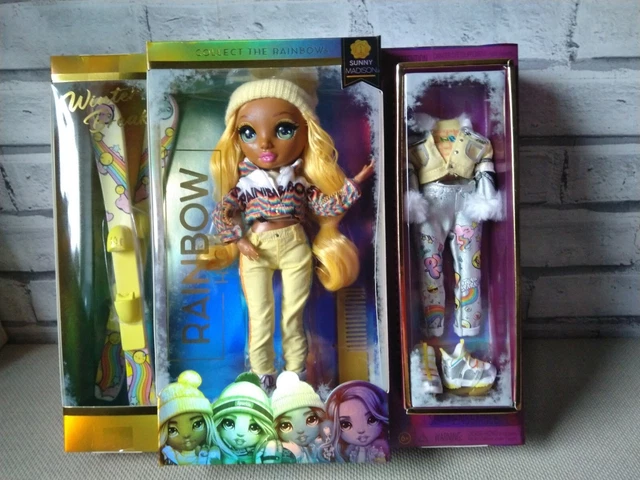 RAINBOW HIGH WINTER Break Sunny Madison Fashion Doll ,series 1. New in ...