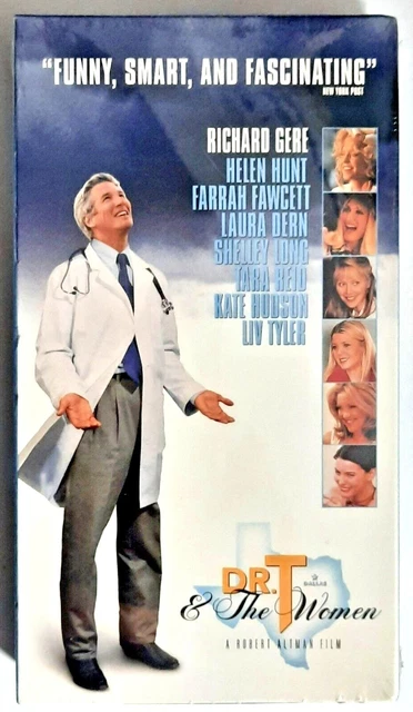 DR. T AND the Women (VHS, 2001) Sealed Richard Gere, Helen Hunt, Farrah ...
