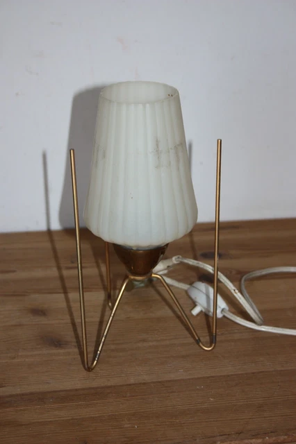 LAMPE À POSER trépied Vintage années 60 Métal et Plastique EUR 29,00 - PicClick FR