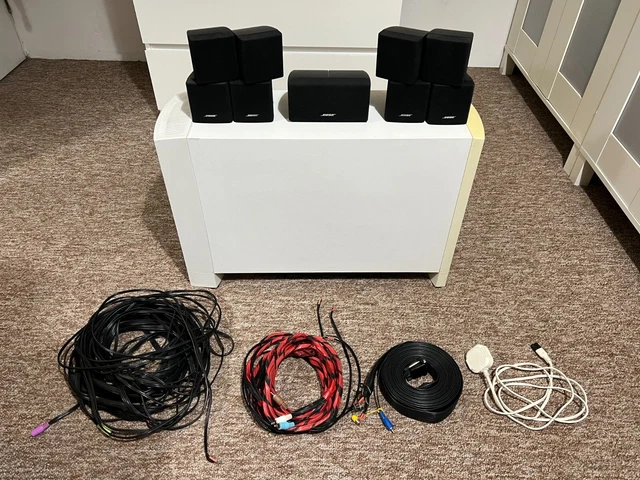 BOSE ACOUSTIMASS® 10 Series IV home entertainment 5.1 speaker system! £ ...