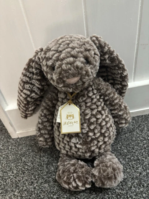 JELLYCAT BASHFUL LUXE Bunny Pine £55.00 - PicClick UK