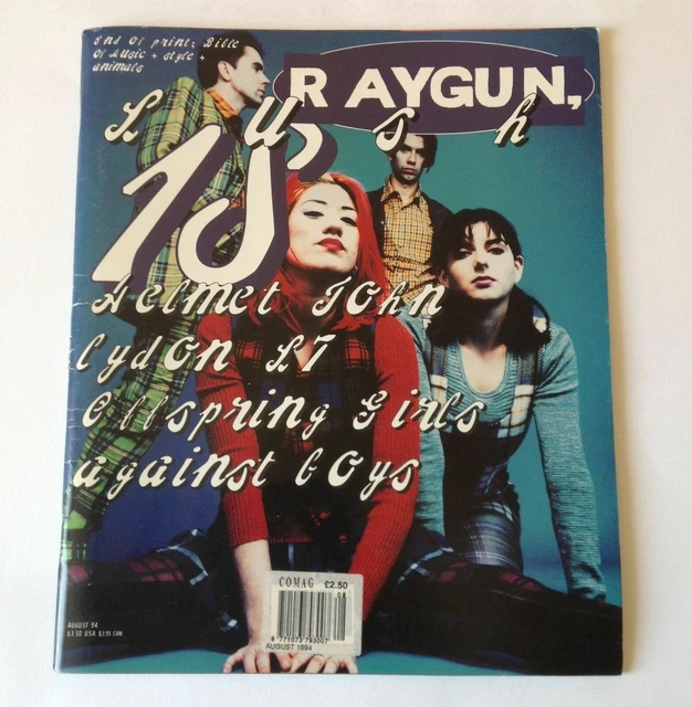 RAYGUN MAGAZINE, ISSUE 18, Lush, John Lydon, Pulp, Violent Femmes - VGC ...