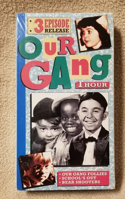 OUR GANG VHS Tape 1994 UAV Home Video 3 Uncut Original Episodes NEW ...