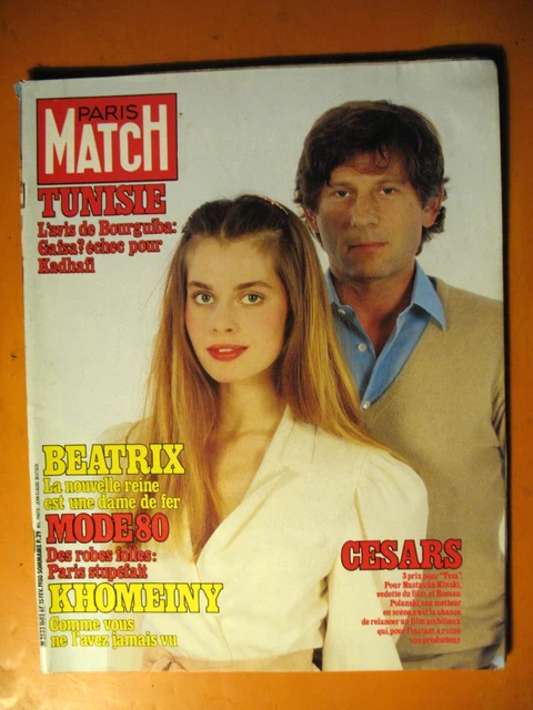 PARIS MATCH N° 1603 du 15/02/1980- Nastassia Kinski. Reine Beatrix ...